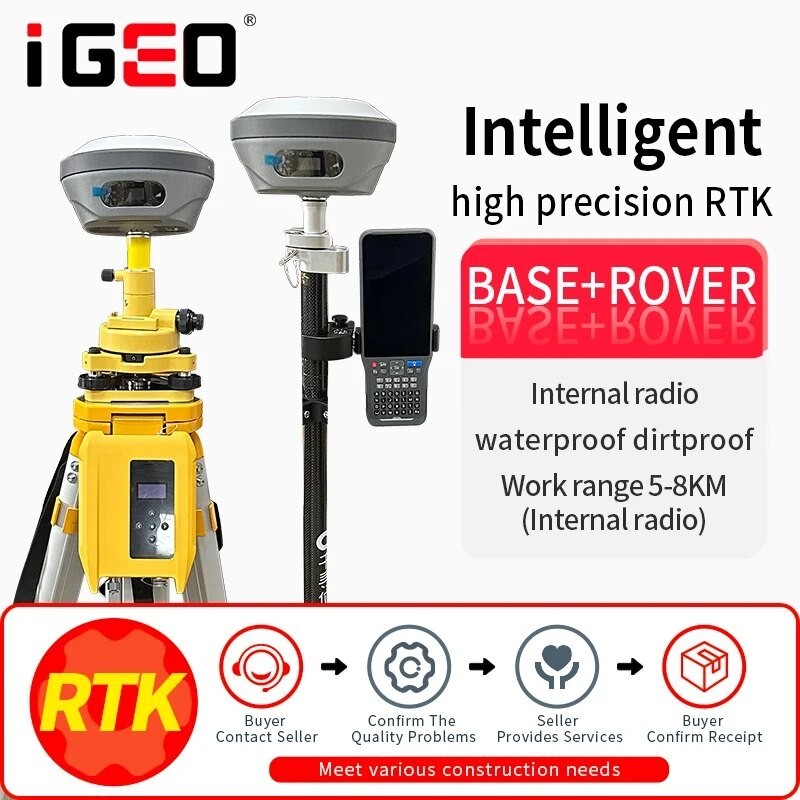 ☺NEW IRTK4-RTK GNSS BASE AND ROVER-RTK GNSS Receivers-gnss rtk gps-GPS ...