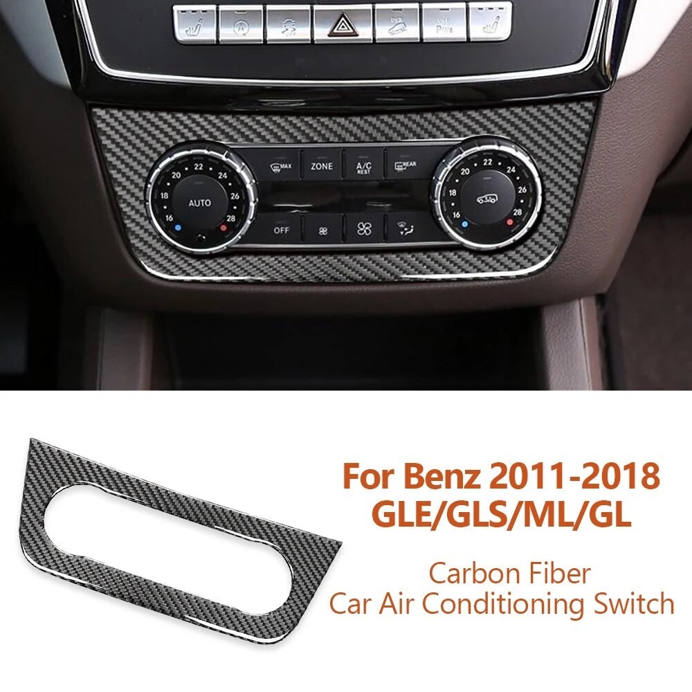 ★For Mercedes Benz 2011-2018 GLE/GLS/ML/GL Carbon Fiber Car Air ...