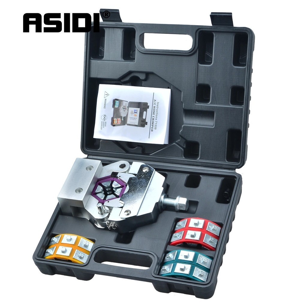 ☺Hose Crimper Kit/hydraulic Press Hose Crimper/Manual A/C Hose Crimper ...