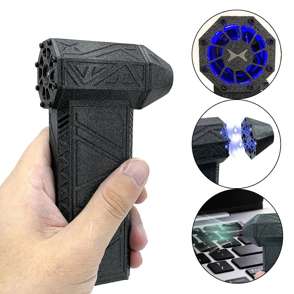 ๑45M/S Powerful Blower with High Speed Duct Fan Mini Turbo Jet Fan ...
