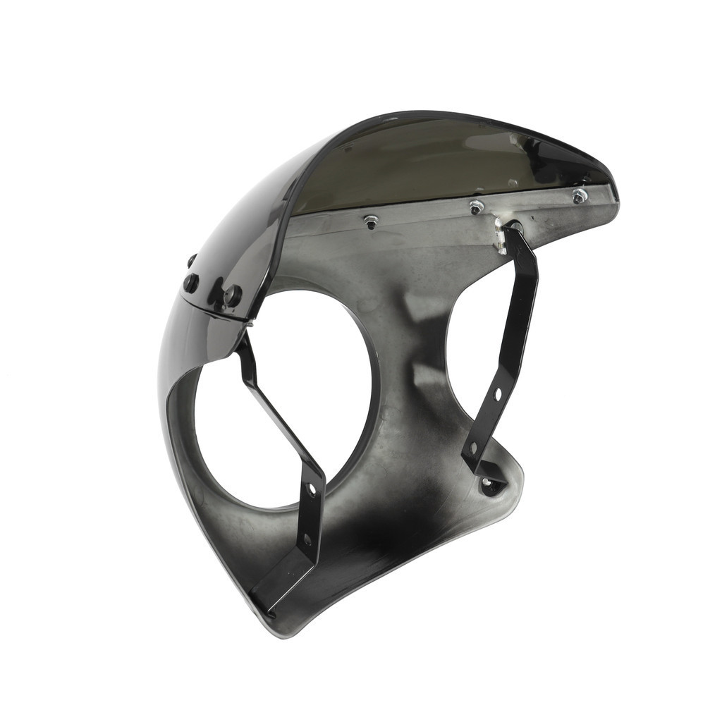 Universal Motorcycle 7inch Round Headlight Fairing Screen for Cafe ...