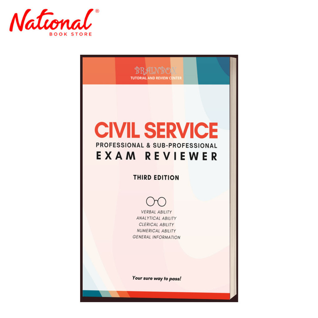 Brainbox Civil Service Reviewer Third Edition by Faye Colas - Trade Paperback - Reference Books ...