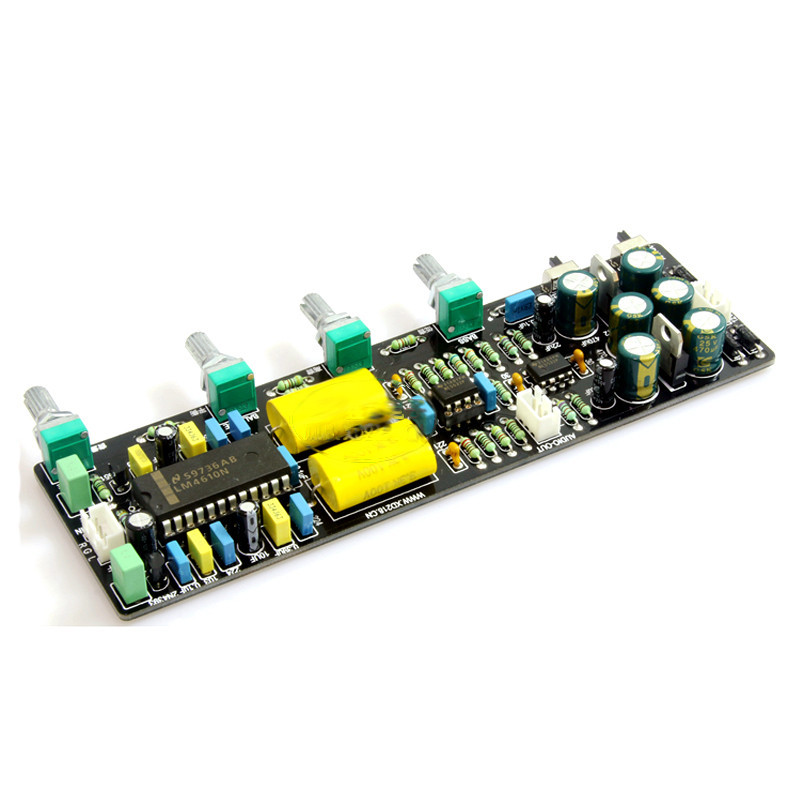 LM4610 Preamplifier Board 3D Surrounding Balance Audio Preamp NE5532 ...