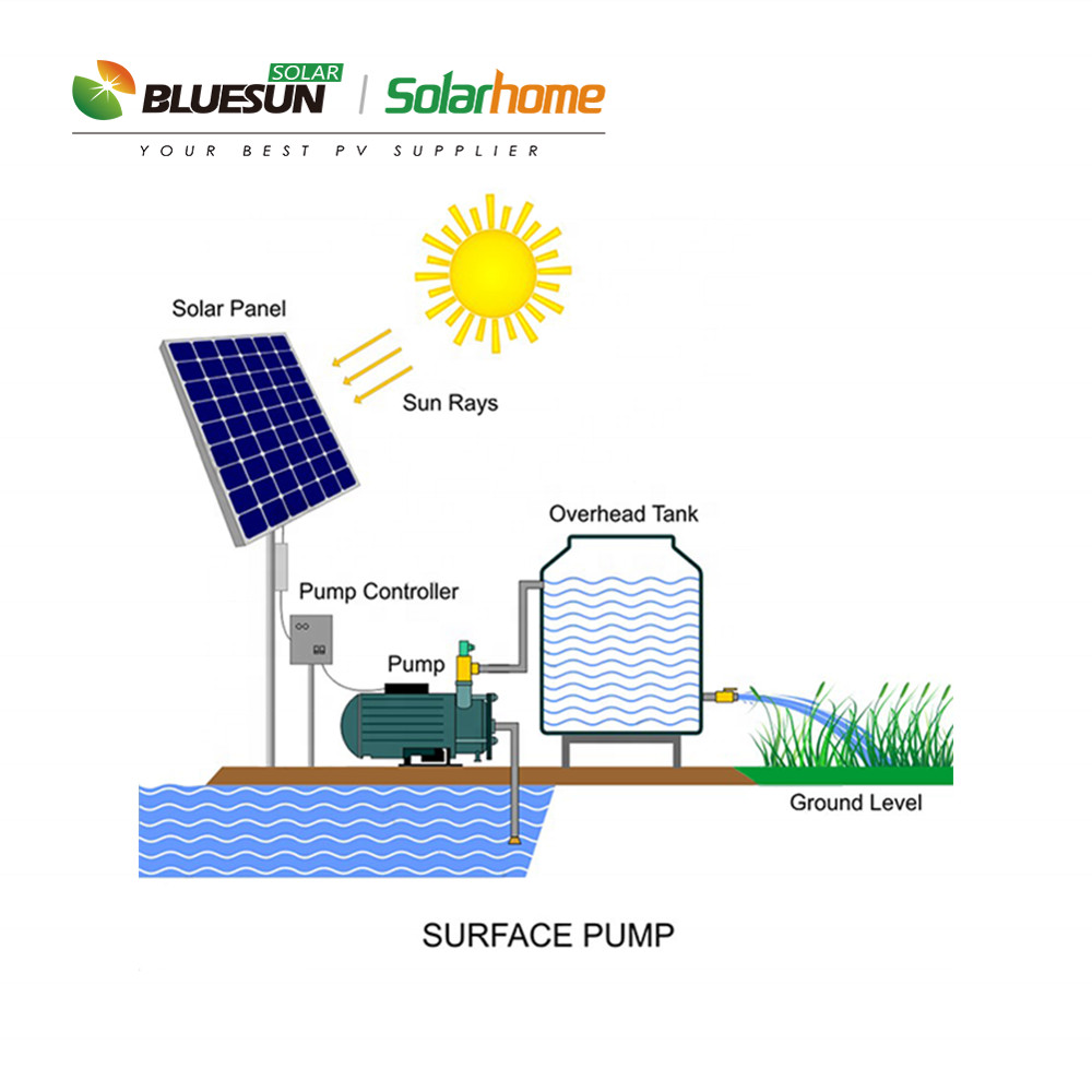 Portable solar pump system High Head Submersible 200 Meter Deep Well ...