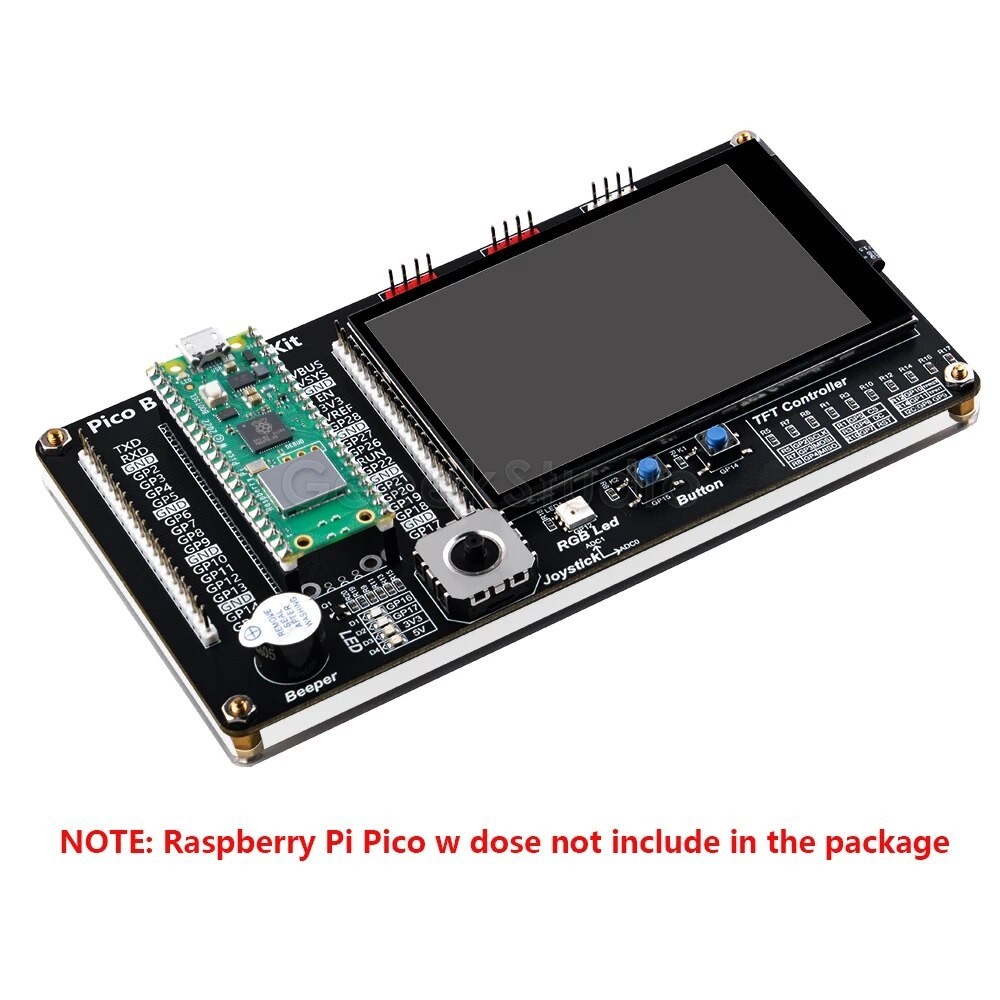 Raspberry Pi Pico /Pico W Breadboard Kit with 3.5 Inch Touch Screen DIY ...