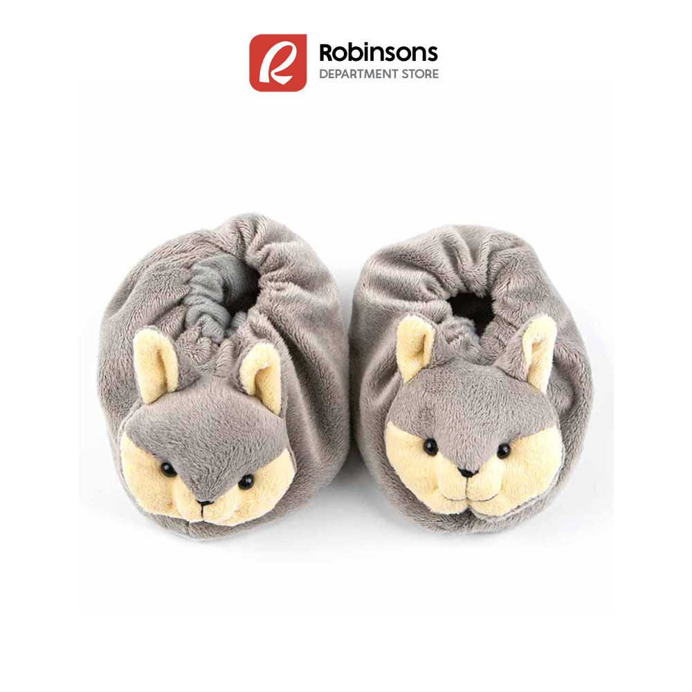 Baby Animal Booties - Fox (Gray) | Shopee Philippines