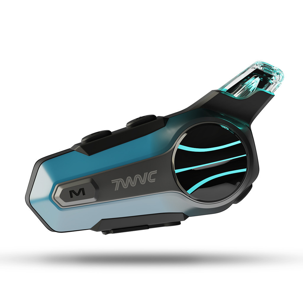 TWVC X1 PRO Hi-Fi full duplex intercom headset 1100M motorcycle helmet ...