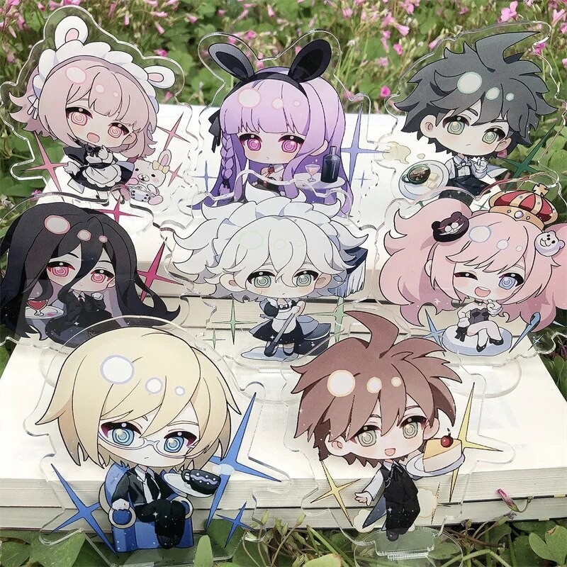 Anime Trigger Happy Havoc Junko Enoshima Stand Plate Cartoon Cosplay ...