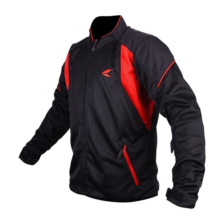 RS TAICHI Men's Motorcycle Textile Mesh Riding Jacket RSJ323 Crew Mesh ...