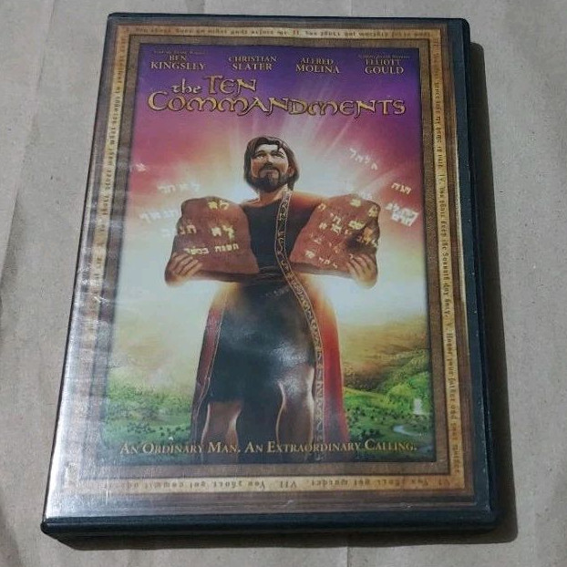2008 SuperBook Super Book Ten Commandments Ben Kingsley Christian ...