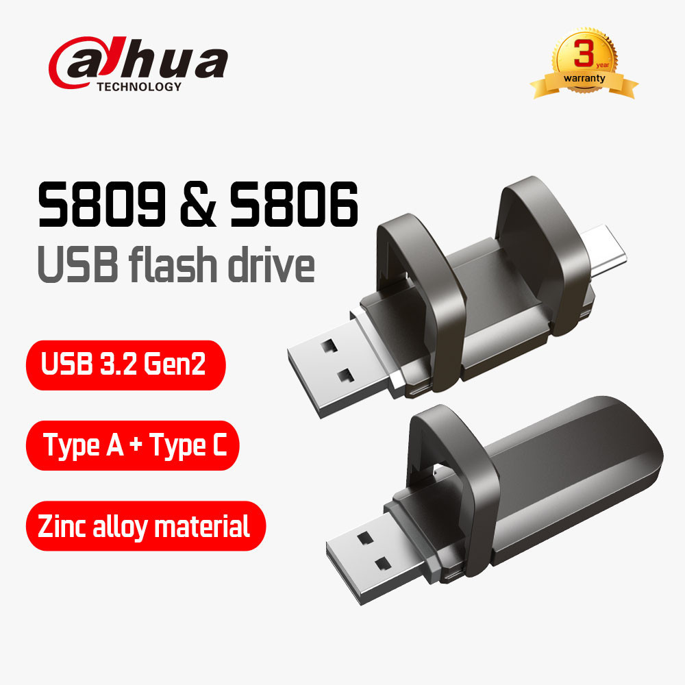 Original Dahua S809 512GB Metal USB Disk Pen Drives USB3.2 Gen2 128GB ...