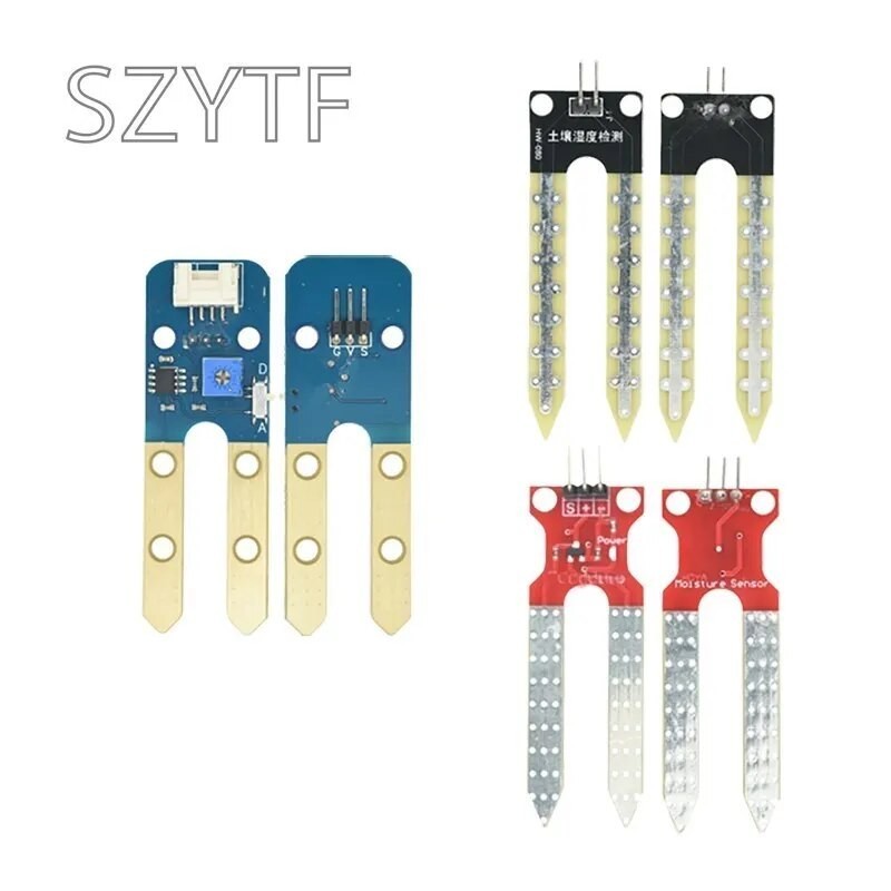 Soil Humidity Sensor Module Hygrometer Detection Soil Moisture Sensor Sensing Module for Arduino ...