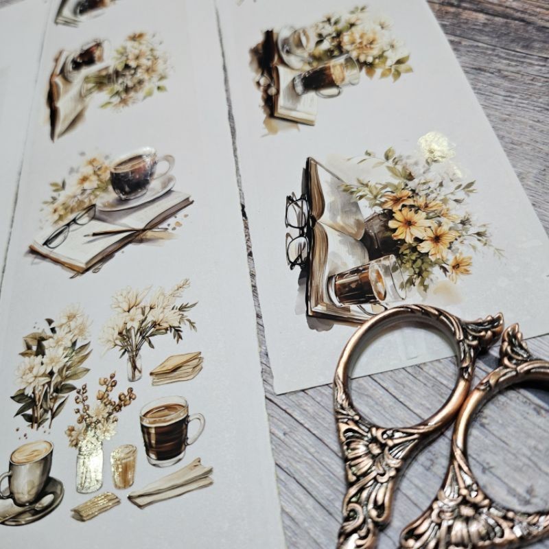 Mistula Coffee Planner Matte PET Tape Masking Washi Tape (Sample ...