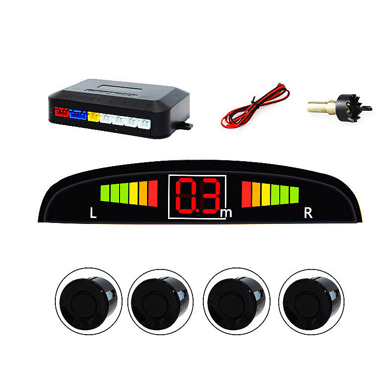 BM800 Car Reversing Radar Parking Sensor System Buzzer Warning Alert ...