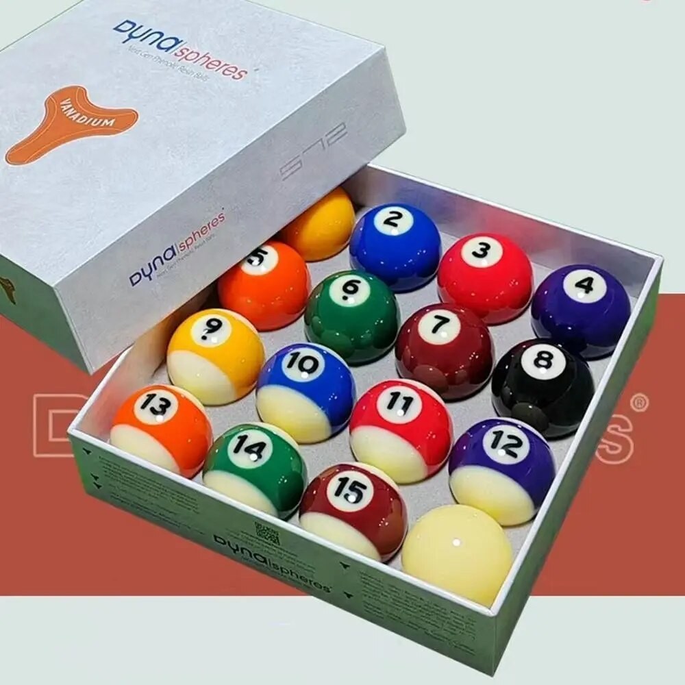 DYNASPHERE Phenolic Billiard Pool Ball Set 2-1/4"(Vanadium ) | Shopee ...