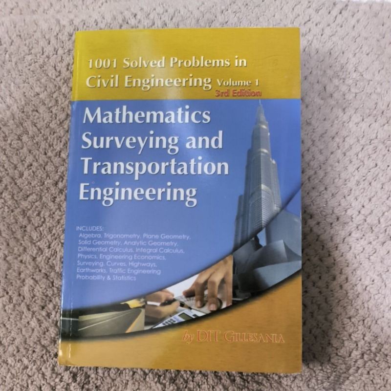Mathematics Surveying And Transportation Engineering 1001 Shopee Philippines