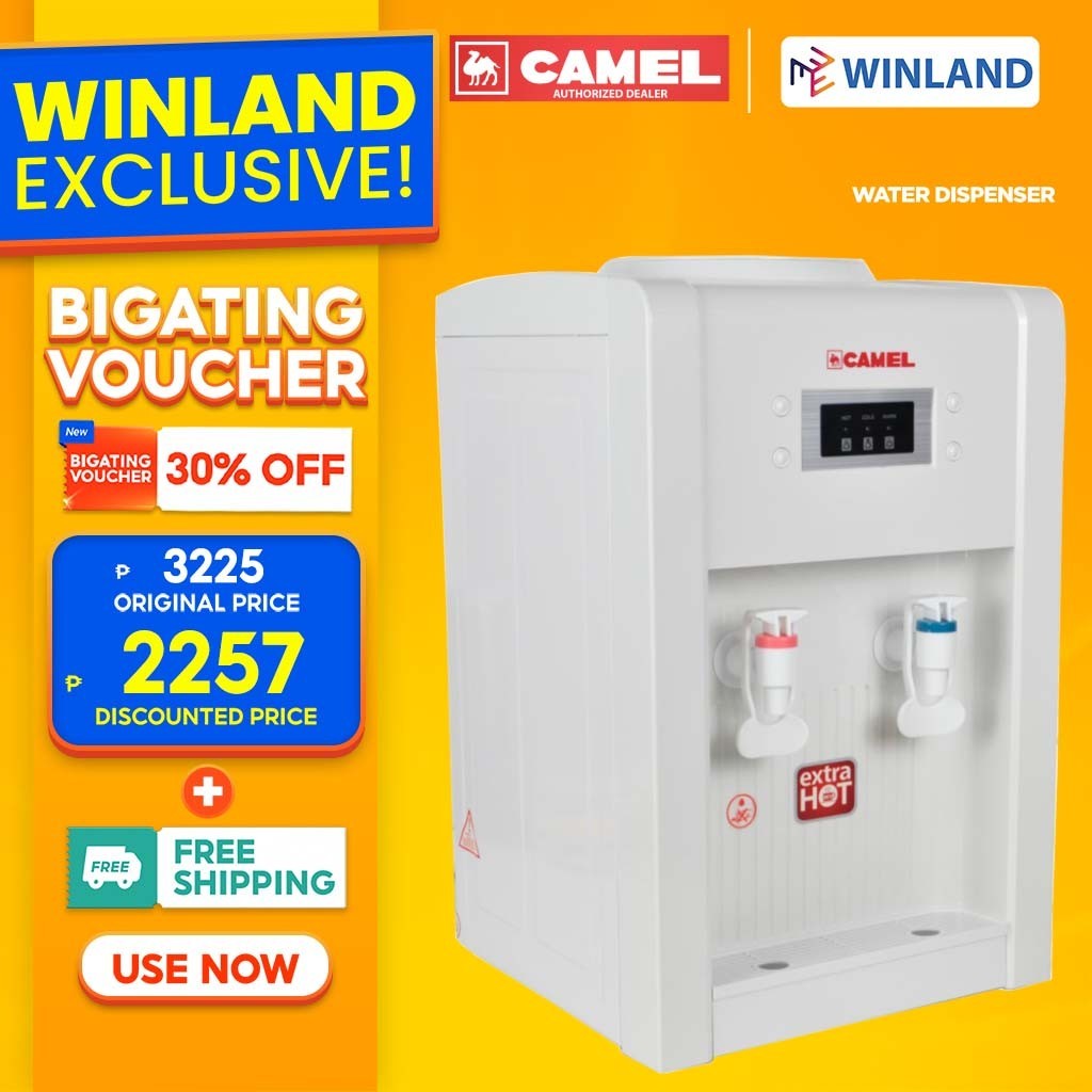 Camel Appliances by Winland 5 Gallon Hot / Warm / Cold Table Top Water ...