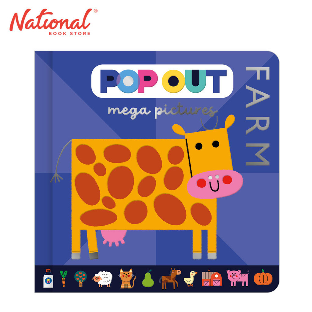 Pop Out Mega Pictures Farm Board Book - Preschool Books | Shopee ...