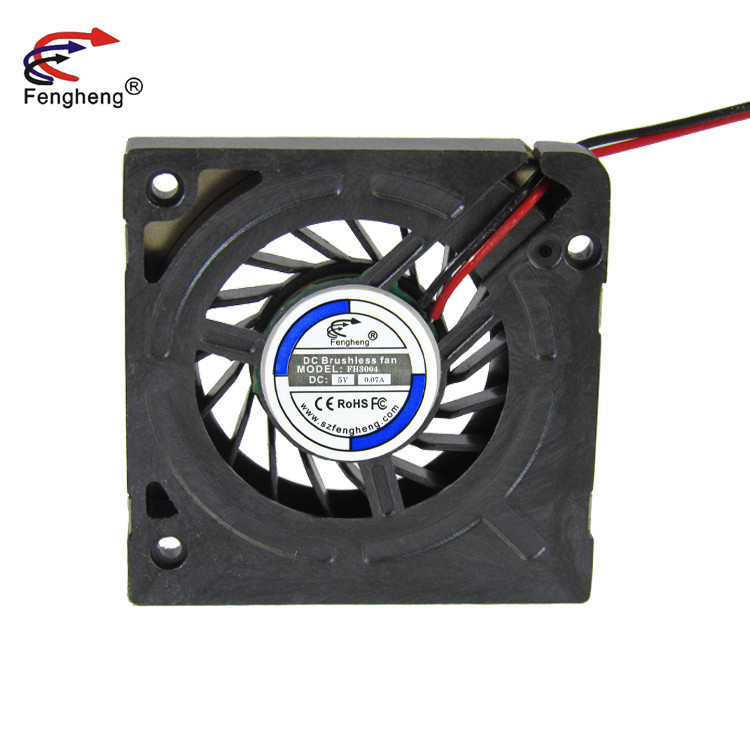3004 Small Industrial Turbine Fan 30*30*4mm DC Motor 3.3V 5 Volt Ultra ...