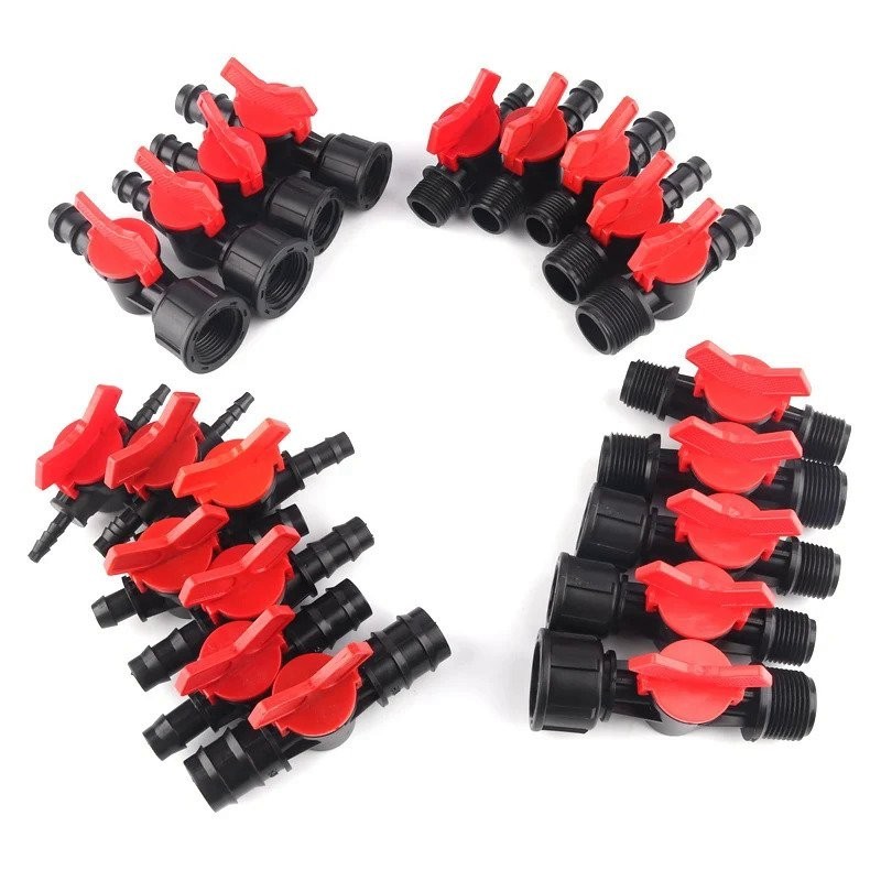 1pc 1/2"; 3/4"; Threaded Mini Ball Valve Hi-Quality Garden Water ...
