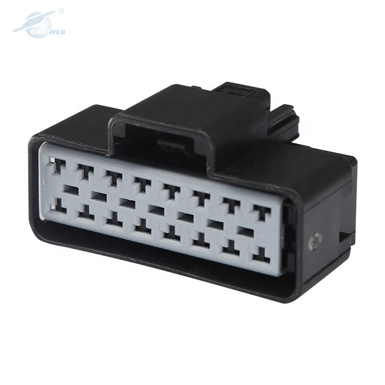 16 pin male female automotive car connector electrical cable wire ...