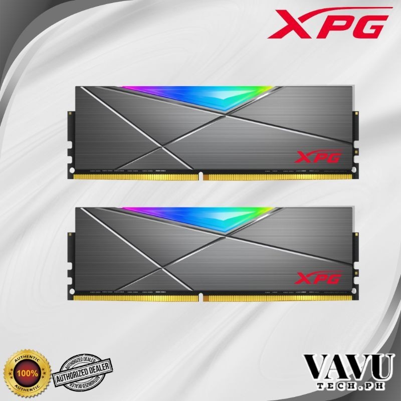 Adata XPG Spectrix D50 RGB 16GBx2 (32GB) 3600mhz DDR4 Gaming Memory ...