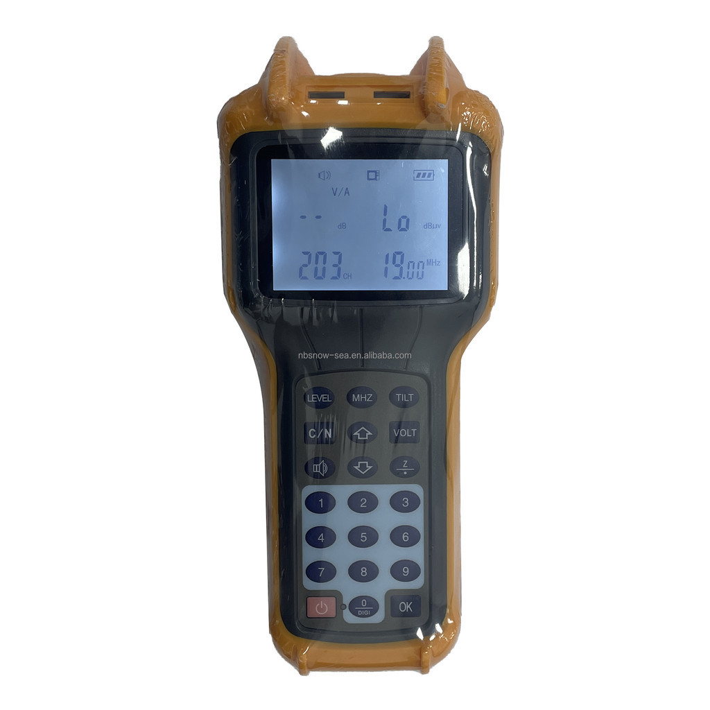 5-870MHz Handheld Analog Cable TV RF Signal Level Meter | Shopee ...