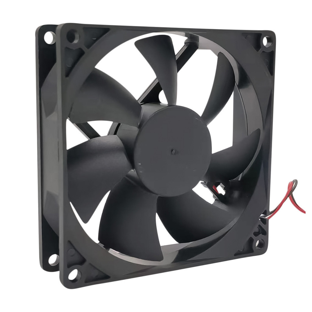 92x92x25mm 12V Car Radiator Exhaust DC Brushless Cooling Portable Electronic Devices Fan Motor ...