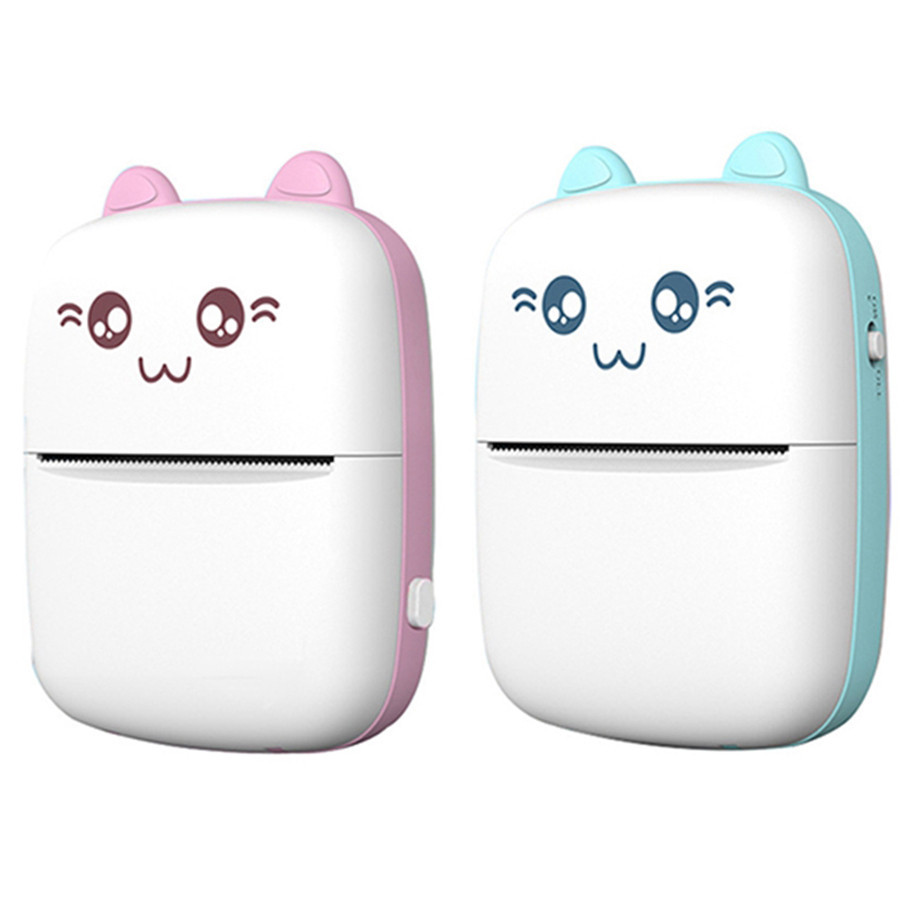 2023 Mini Printer Portable Digital Photo Thermal Label Printer for ...