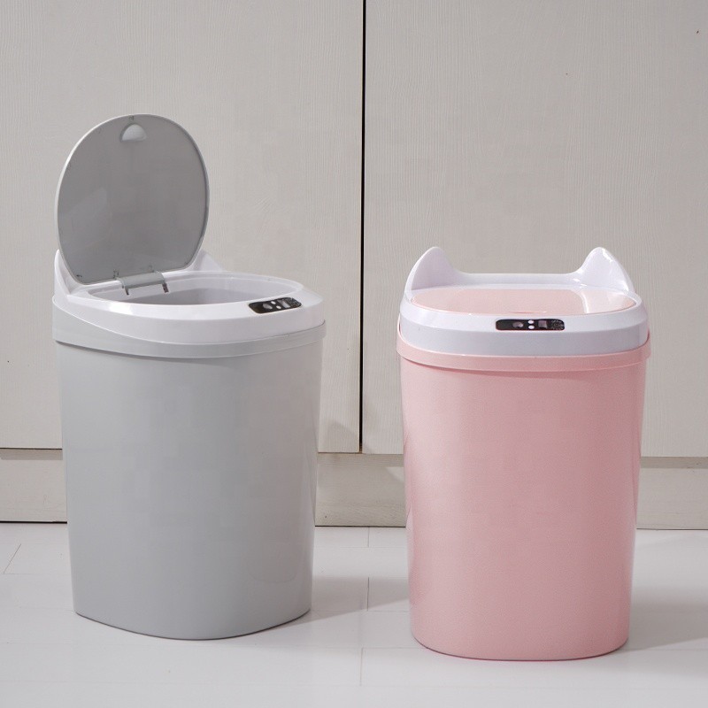 Intelligent Automatic Touch-Free Induction Rechargeable Dustbin Smart ...