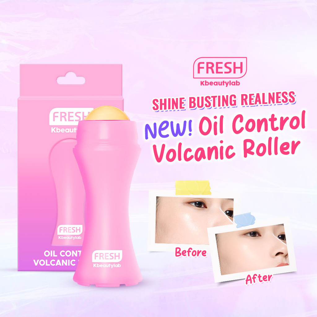 Fresh Kbeautylab Oil Control Volcanic Roller | Shopee Philippines