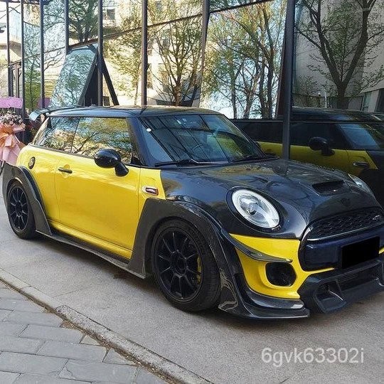 Factory customize Carbon Fiber F56 Side Skirts Extension For BMW MINI ...