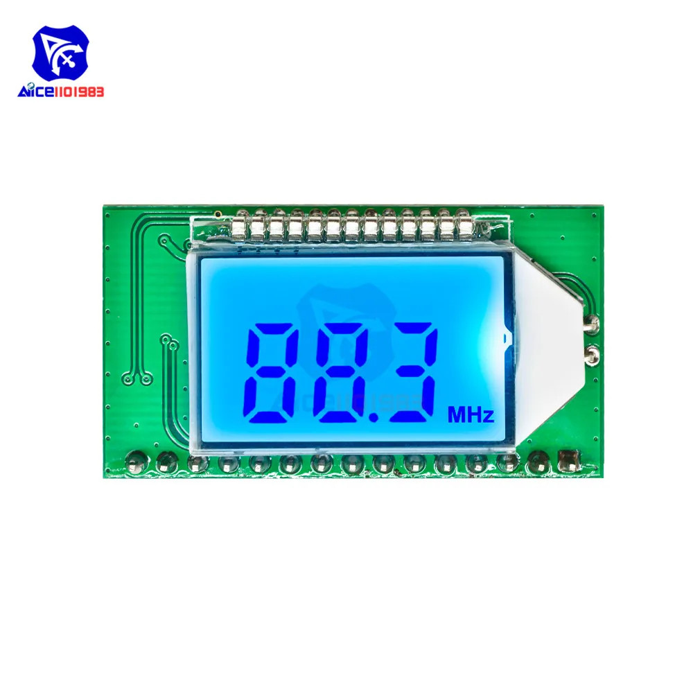 diymore PLL LCD 87-108MHz FM Radio Transmitter/Receiver Module Wireless ...