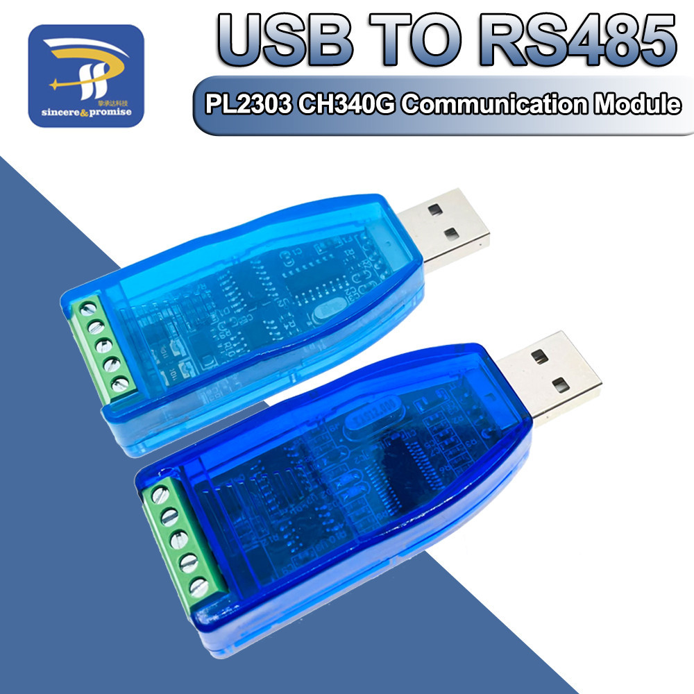 Industrial USB to RS232 RS485 CH340G PL2303 Converter Communication Module Bidirectional Half ...