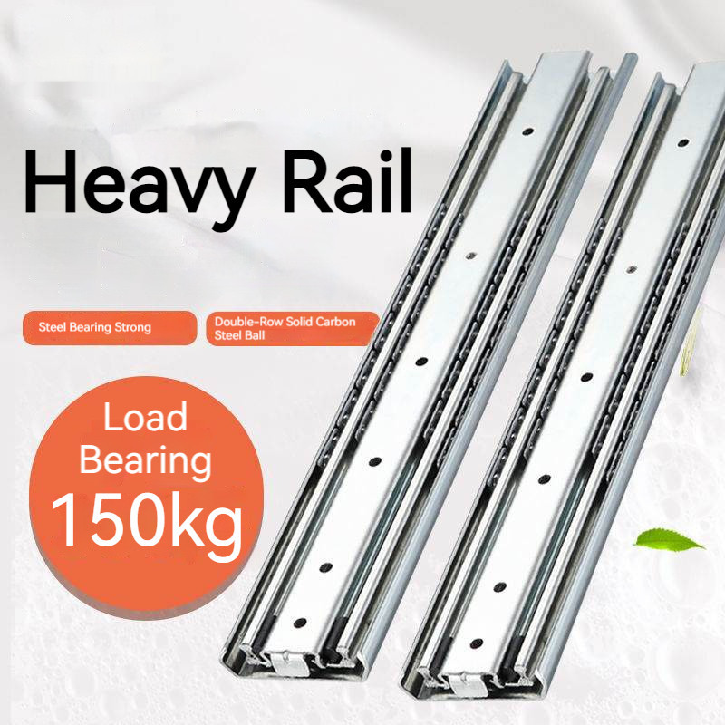 71 Wide Three Section Heavy-duty Guide Rail Thickened Slide Rail RV ...