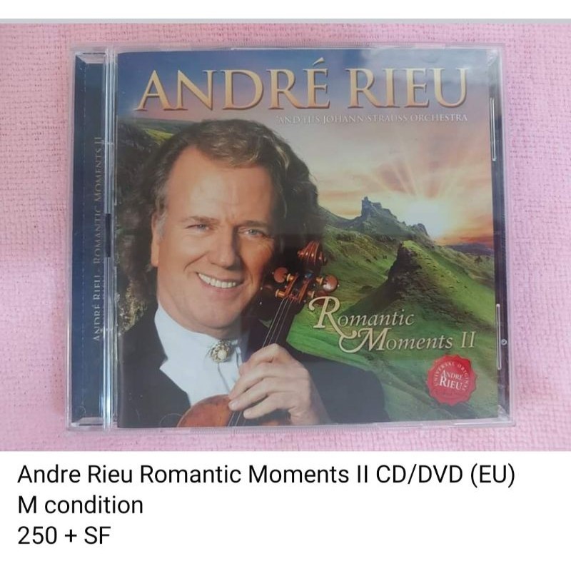 (unsealed) Andre Rieu Romantic Moments II CD/DVD | Shopee Philippines