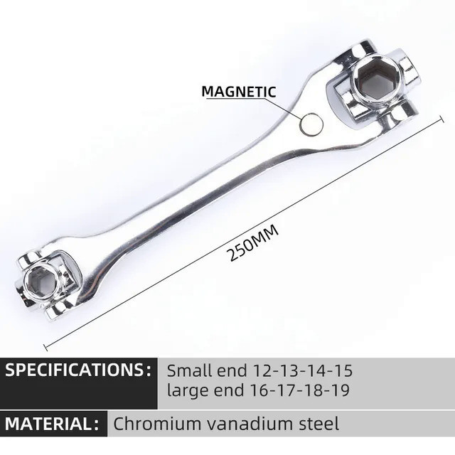 Newly launched Wrench Multi-Use 360 Degree 8-21mm Universal Wrench 52 ...