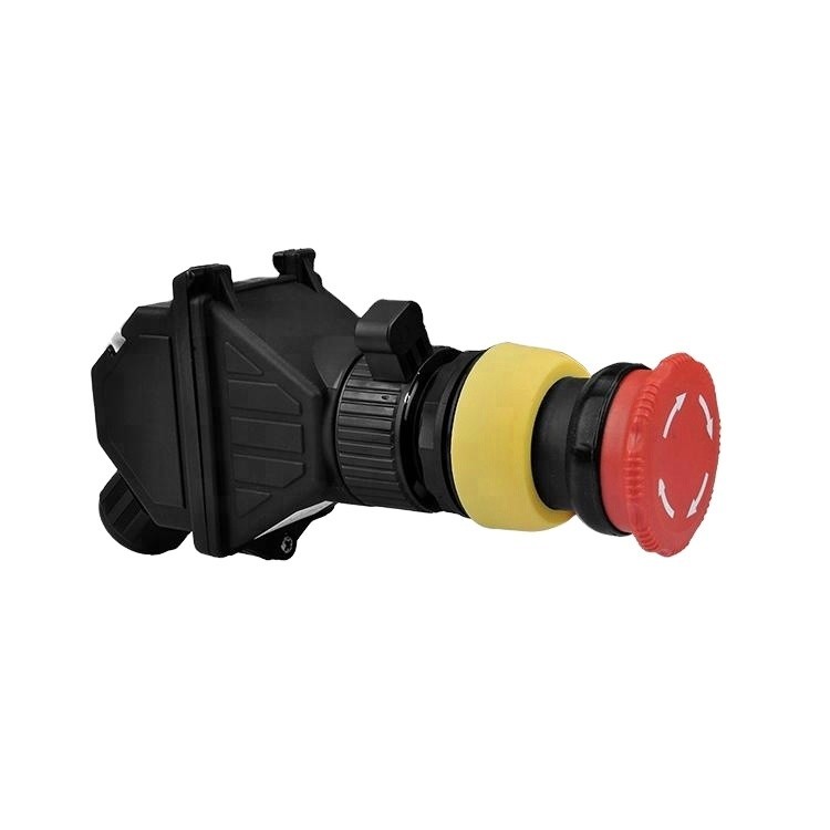 IECEx and ATEX Waterproof Explosion-Proof Emergency Stop Rotation-releasing Push Button Switch ...