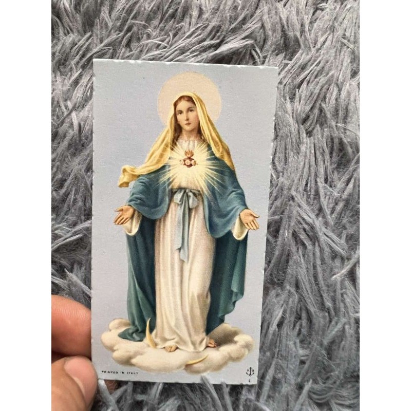 Immaculate Heart of Mary stampita (Italy Made) | Shopee Philippines