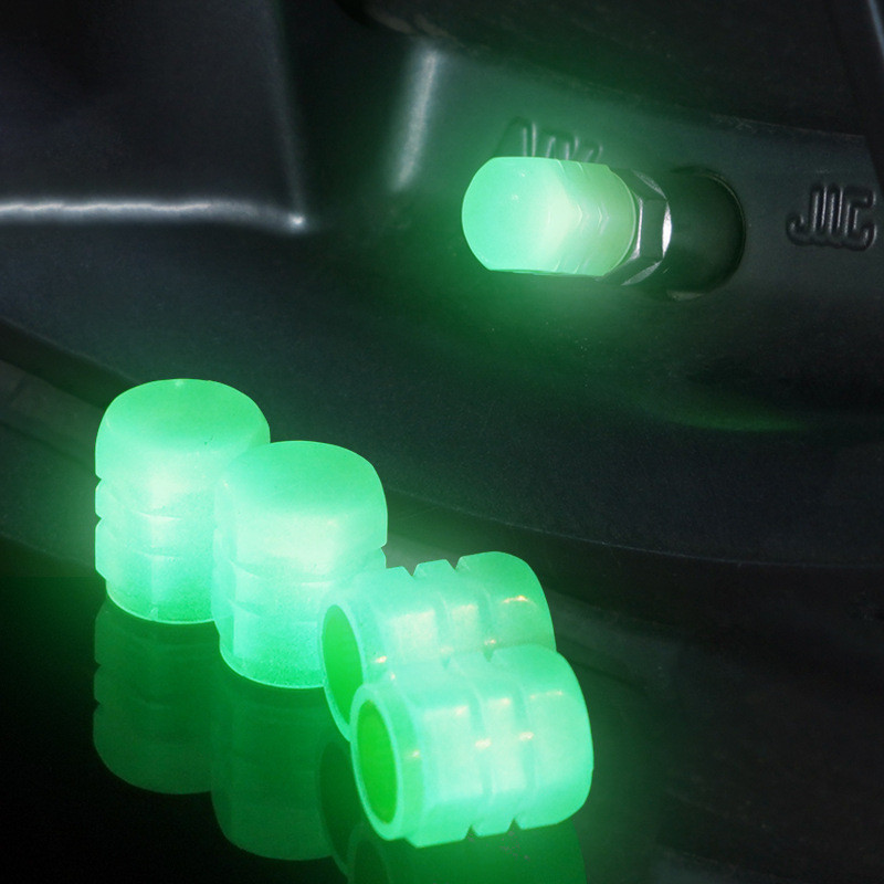 Universal Illuminated Valves Glow in The Dark Valve stem Covers ...