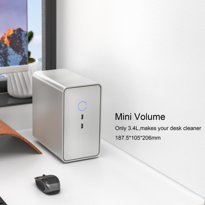 2024 desktop computer case i3 i5 i7 mini pc computer mini computer case ...