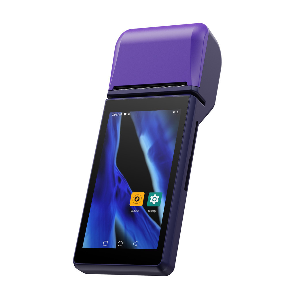 Low Cost chargeable type-c 2G/3G/4G Dual SIM android 9 VISA nfc pos ...
