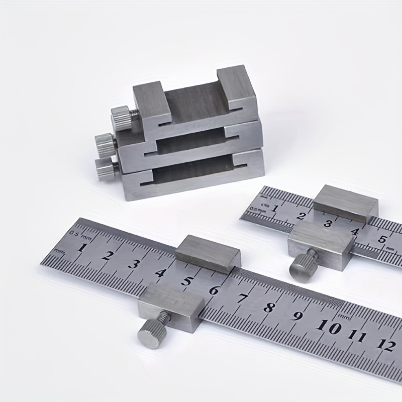 Carbon Steel Ruler Limit Block Measuring Rulers Positioner Carpentry ...