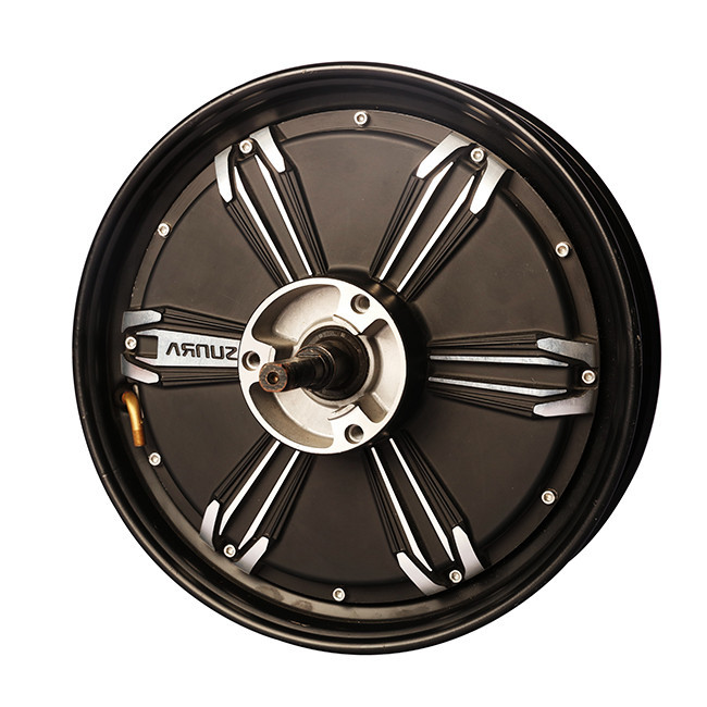 Brushless Dc Electric motorcycle Wheel Hub Motor 12inch Multimode ...