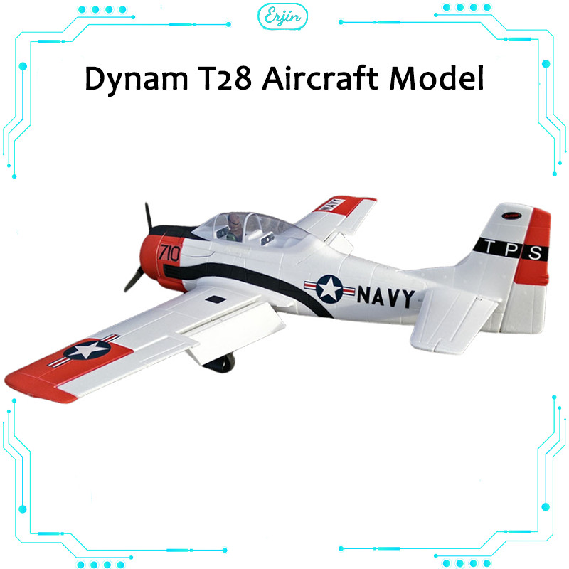 Dynam Dylemi T28 4s World War Ii Realistic Aircraft Model Electronic ...