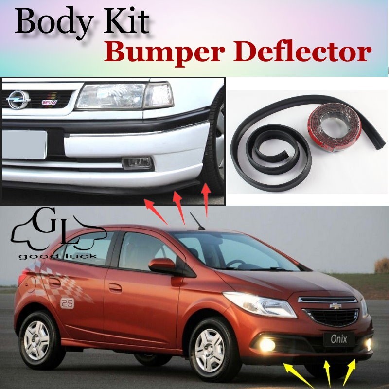 ️Bumper Lip Deflector Lips For Opel Onix For Chevrolet Prisma Front ...