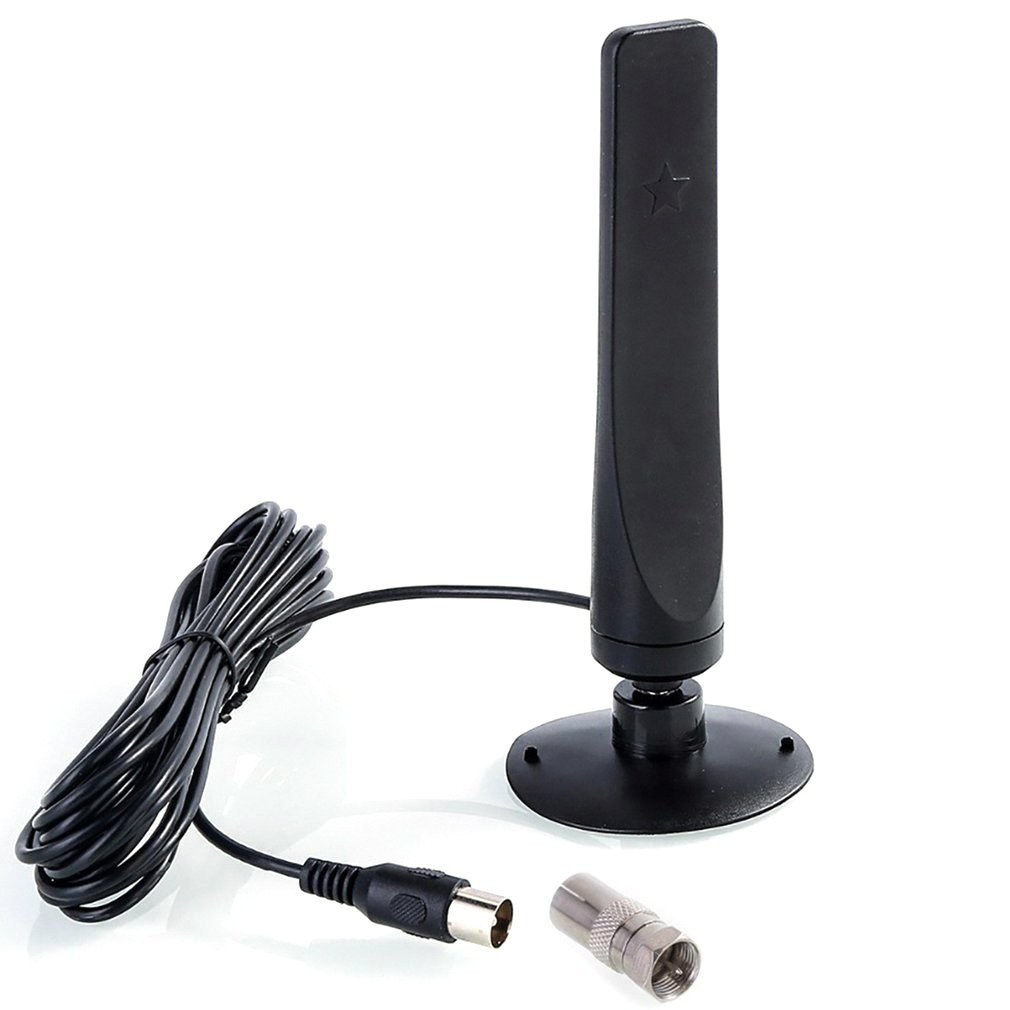 ⊹New HDTV Digital Indoor Signal Receiver DVB-T2 Mini TV Antenna Aerial ...