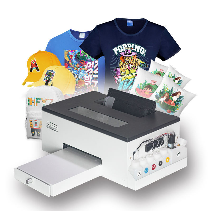DTF Inkjet Printer A4 Size Start Kit DTF Printer Full Set Machine Heat ...