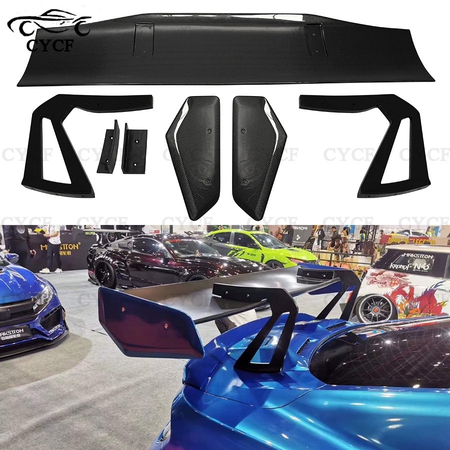 ☫Rear Wing Lip Tail Trunk Spoilers Carbon Fiber/FRP/Forged Carbon Tail ...
