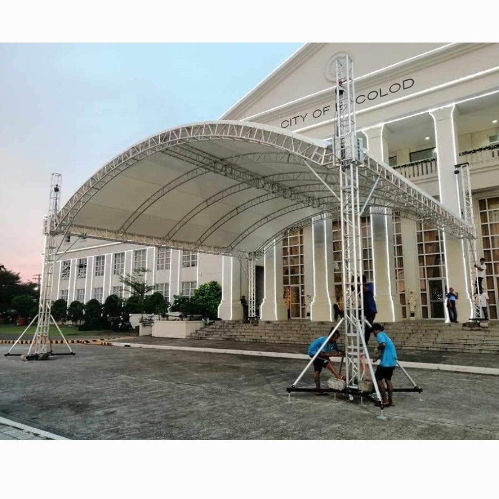 Aluminum Ground Support Truss System Lifting Tower Truss for Stage Roof ...